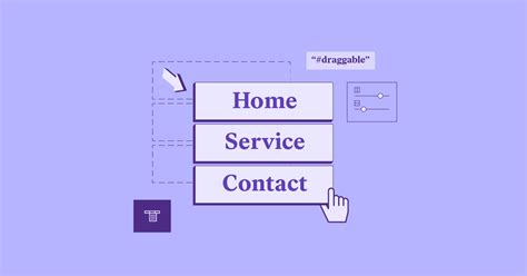 How To Create A Draggable Nav Menu With Elementor
