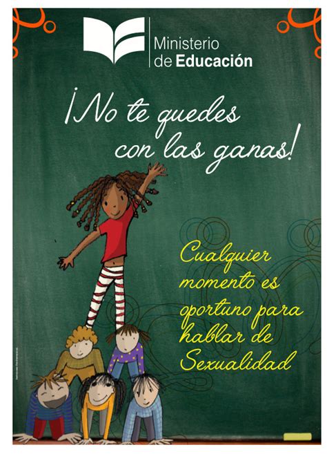No te quedes con las ganas Educación sexual SIDA STUDI