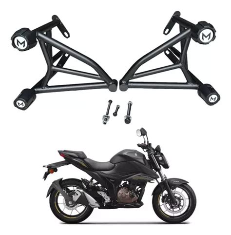 Slider Tipo Jaula Deslizador Para Suzuki Gixxer Naked Meses Sin