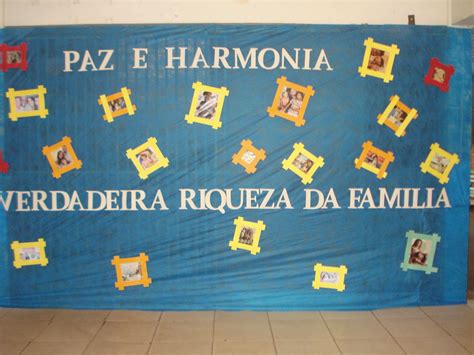 12 Painel Para O Dia Da Familia Na Escola Se Tornando Viral