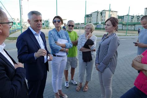 Piotr Żuchowski kandydat na burmistrza Iławy spotkał się z