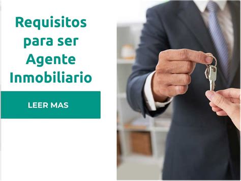 Agente Inmobiliario Requisitos Y Oportunidades