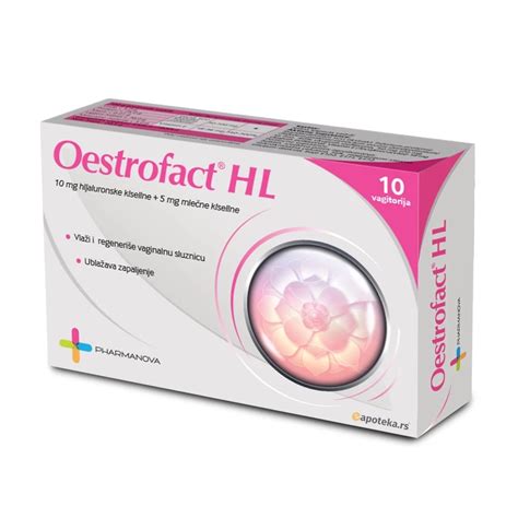 Oestrofact HL 10 Vaginaleta sa Hijaluronskom i Mlečnom Kiselinom