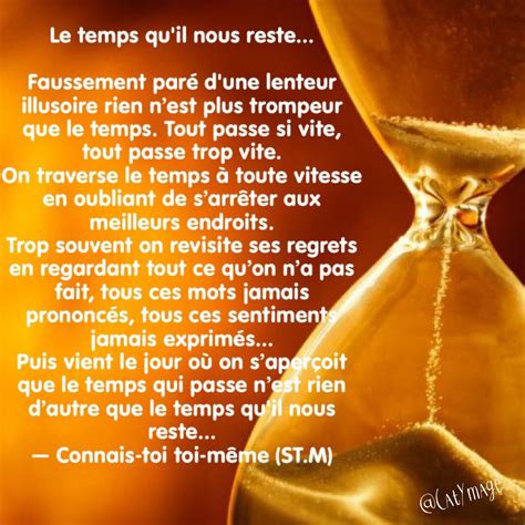 Épinglé par senc soa sur Enregistrements rapides Citation temps qui