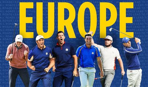 Europe Ryder Cup Team 2023 List Of All 12 Players Announced For The