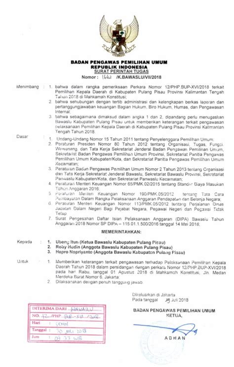 Contoh Surat Resmi Negara Contoh Surat Resmi