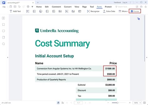 makkelijke methode om een invulbaar pdf te maken van word excel