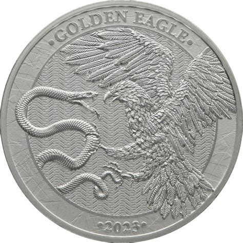 Malta 5 Euro 2023 Golden Eagle 1 Oz R18479