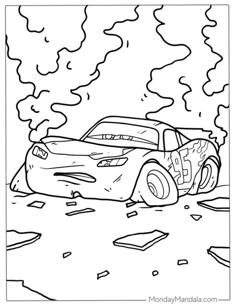 26 Lighting McQueen Coloring Pages Free PDF Printables Coloring
