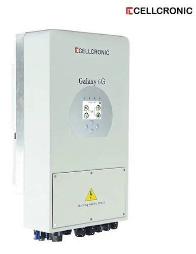 Cellcronic Galaxy 6G EU 5KW Dual Mppt Hybrid Inverter At Rs 109700