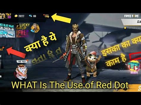 What Is The Work Of Red Dot In Free Fire Ak Gaming Red Dot In Greana