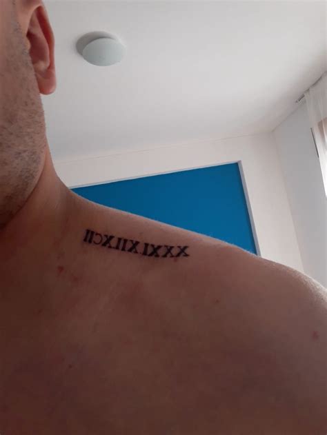 Discover More Than Roman Numeral Tattoo Men Super Hot Vova Edu Vn
