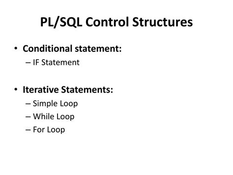 pl sql if