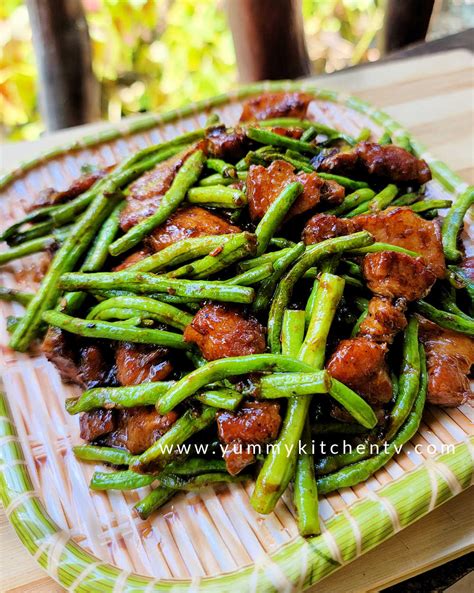Adobong Sitaw Yummy Kitchen