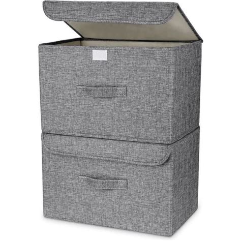 Dimj Lot De Boites De Rangement Rangement De Vetement Pliable