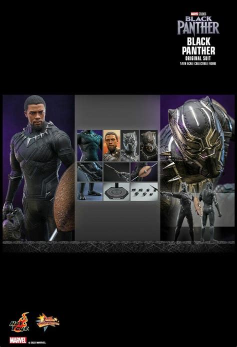 HK 1st Batch Hot Toys Black Panther Legacy Black Panther Original