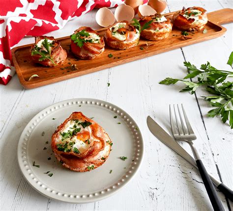 Bacon Egg Muffin Cups Recipe Feed Your Sole