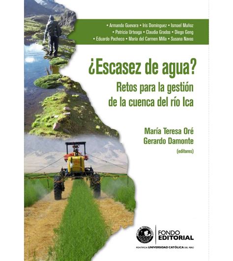 Escasez de agua María Teresa Oré