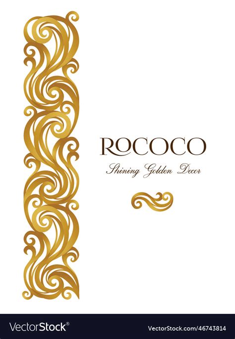 Border For Design Template Luxury Ornament Vector Image