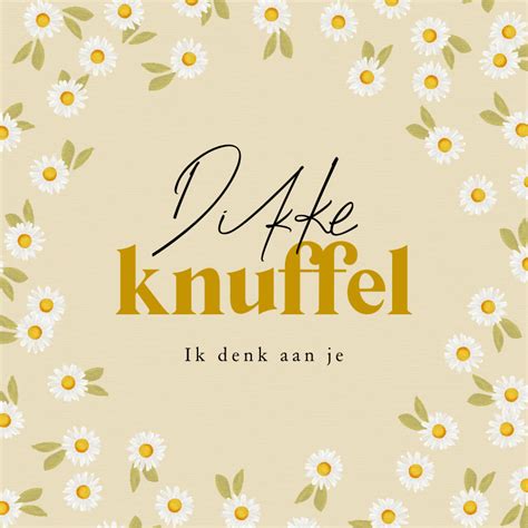 Stijlvolle Sterktekaart Dikke Knuffel Kaartje2go