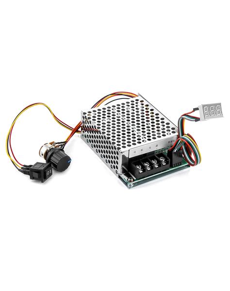 Buy QWORK Motor Speed Controller PWM DC10 55V 60A Stepless DC Motor