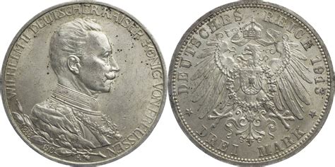 Kaiserreich Preussen Mark A Wilhelm Ii Zum