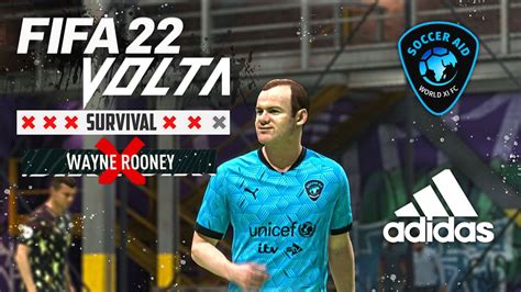 FIFA 22 VOLTA GAMEPLAY Soccer Aid Legends Vs Adidas All Star