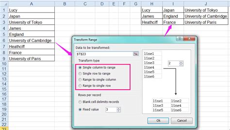 How To Split A Long List Into Equal Groups In Excel