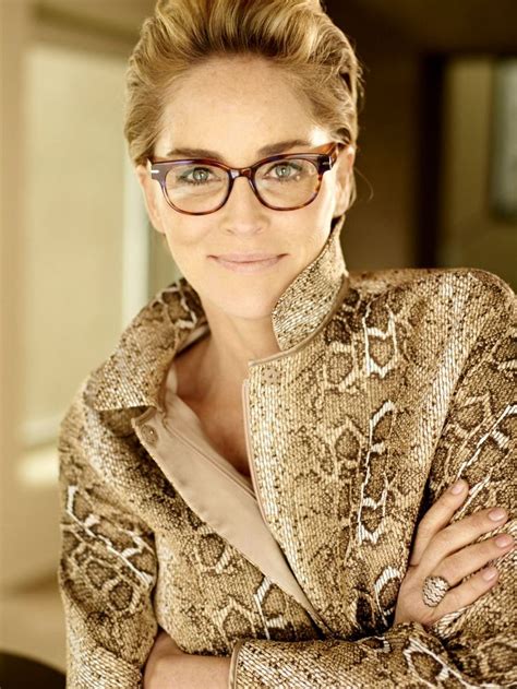 Shooting Shs Alain Afflelou Coiffure Sharon Stone Styles De