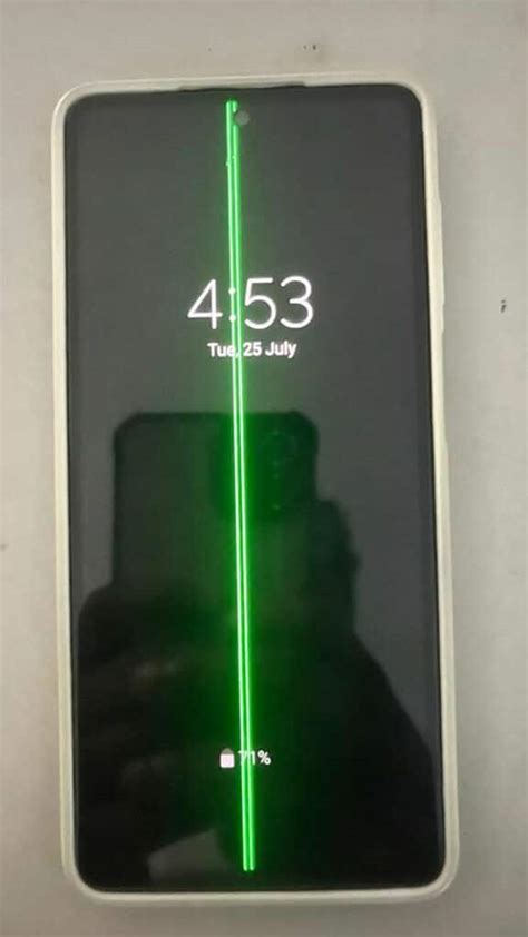 Samsung Green Line On Screen Issue Fixing For Free