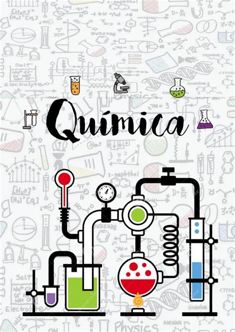 Portadas De Quimica Dibujos Cuadernos Egobex
