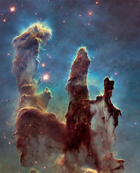 25 aniversario del Hubble los Pilares de la Creación Imagen