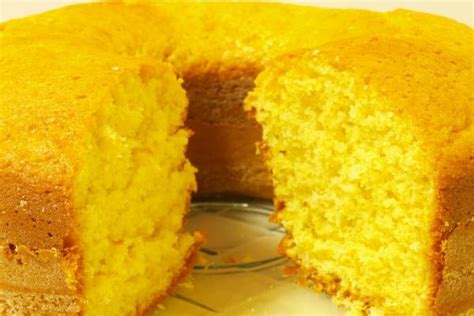 Bolo de fubá sem farinha de trigo Receitas de Vovó