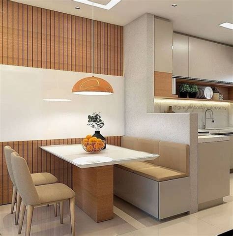 30 inspirações de como ter um canto alemão planejado pequeno Cozinhas