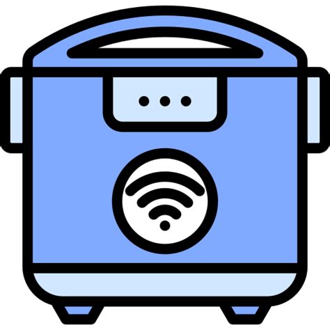Rice Cooker Generic Blue Icon