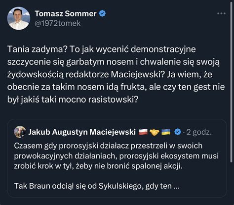 Irena Skrzyniarz on Twitter RT Maciejevvski Wiecie że Sommer