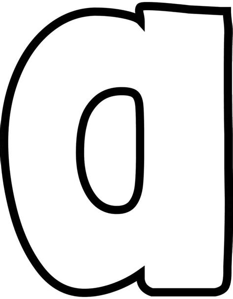 Letras Para imprimir Minúsculas verloop io
