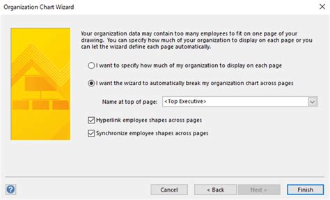 How To Create An Organizational Chart In Visio Edrawmax Online
