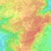 Topografische Kaart Hasselt Hoogte Reli F
