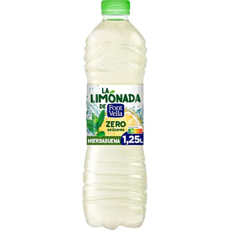 Comprar Zero agua mineral natural sin gas con zumo de limón con un