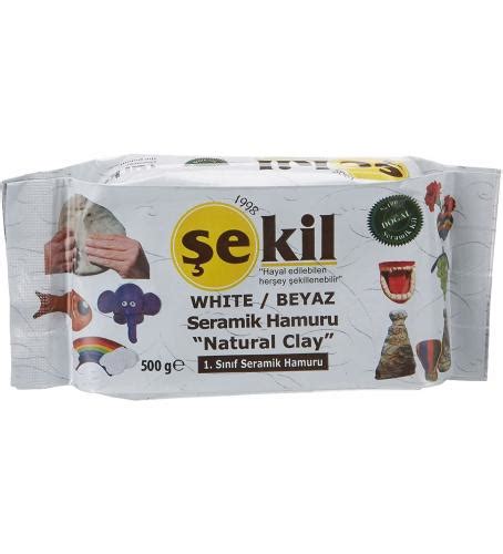 Şekil Beyaz Seramik Hamuru 500 g Cankuş Kırtasiye