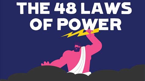 The Laws Of Power Animated Book Lessons Youtube