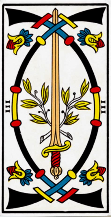 Significations Du Trois D P E Dans Le Tarot De Marseille