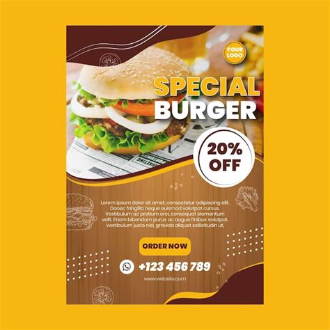 Imágenes de Plantillas Volantes Comida Descarga gratuita en Freepik