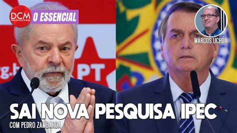 O Essencial Ipec traz Lula vencendo Bolsonaro nos estados e joga água