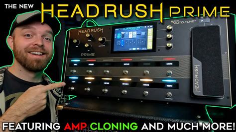 The New HEADRUSH PRIME With Cloning ReValver Antares Vocal FX