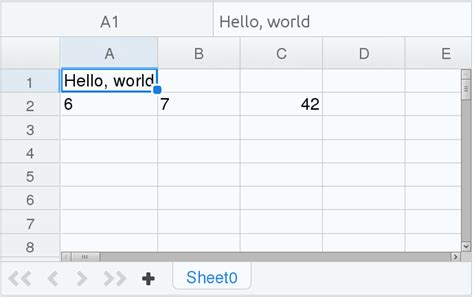 Overview Spreadsheet Vaadin 8 Docs