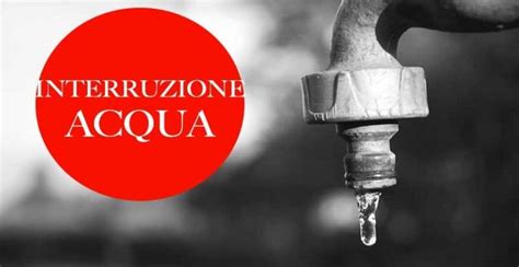 Imprevista Mancanza Di Luce Diminuisce Fornitura Di Acqua