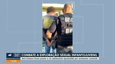Jornal do Almoço Joinville COMBATE A EXPLORAÇÃO SEXUAL