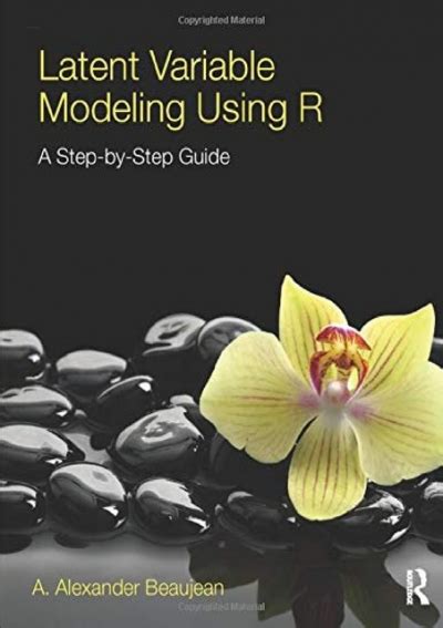 pdf latent variable modeling using r kindle